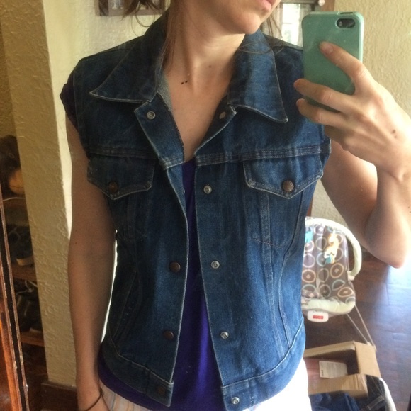 Vintage | Jackets & Coats | Rare Vintage My Little Pony Denim Cut Off ...